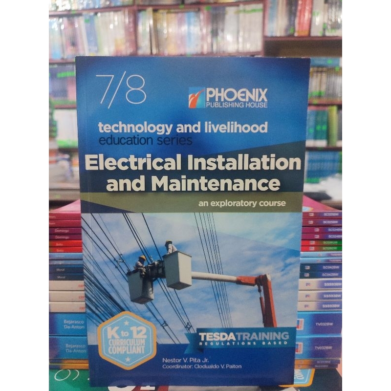 Electrical Installation and Maintenance (Original) Tesda Training Book ...