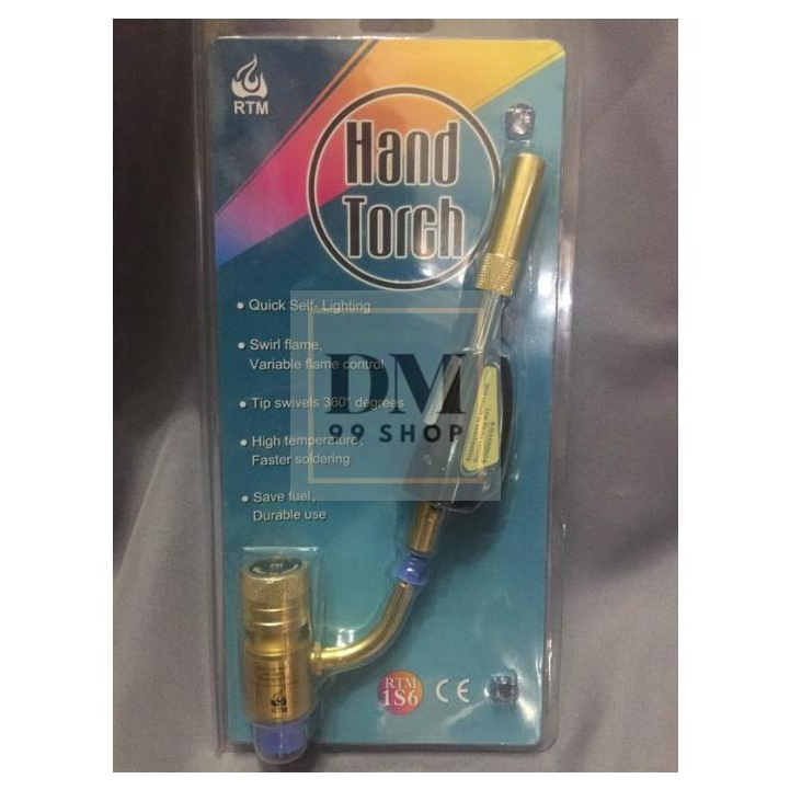 COD HAND TORCH RTM1S6 (For Mapp Gas) Quick Self-lighting | Shopee ...