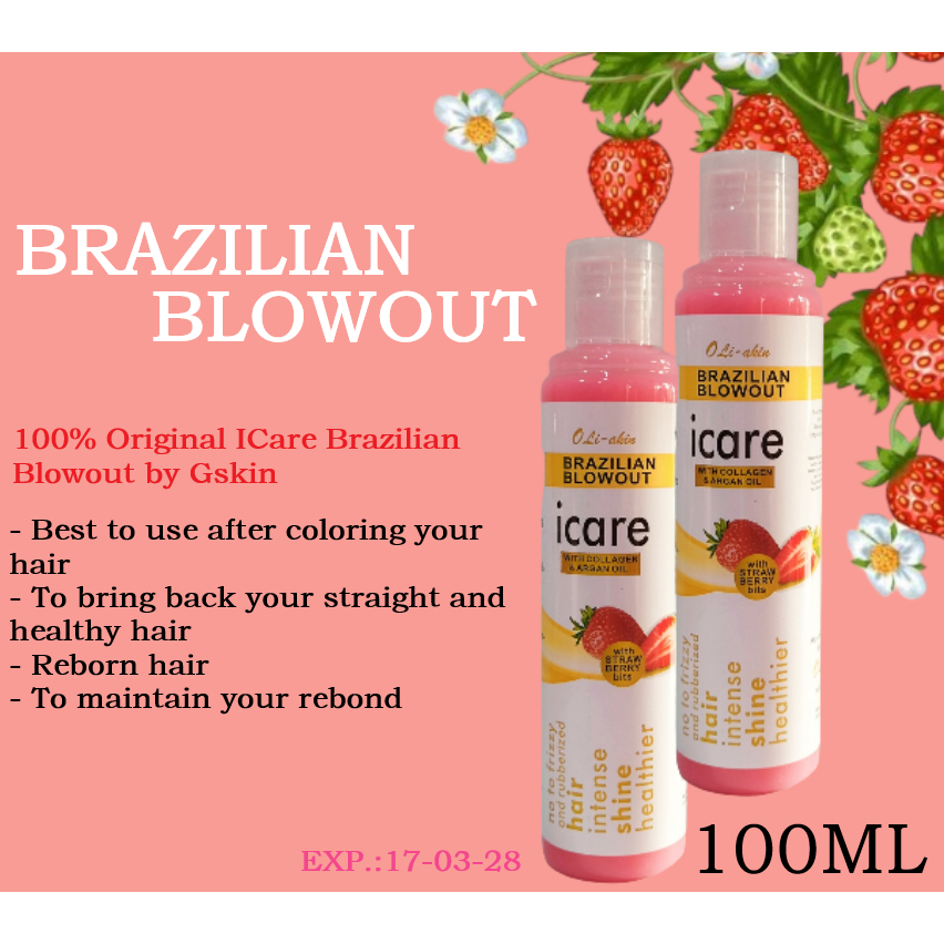 iCare Brazillian Blowout Combo 100% Original | Shopee Philippines