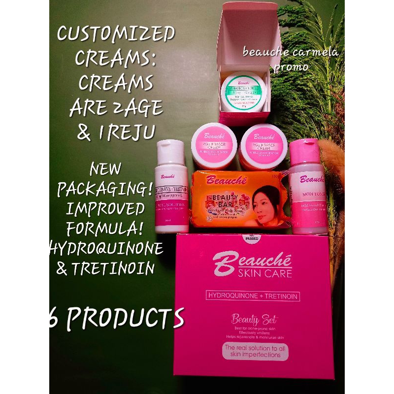 Beauche Beauty Set Customized Creams (Creams are 2 Age Eraser & 1 ...