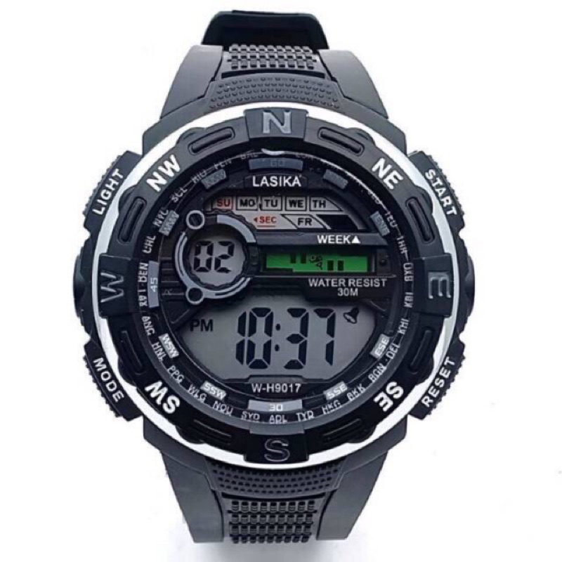 LASIKA Sports waterproof Digital watch W-H9017 | Shopee Philippines