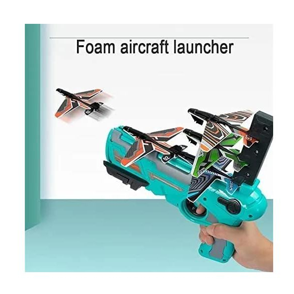 Air Battle Airplane Glider Flight Soft Aircraft Flying Launcher Toys ...