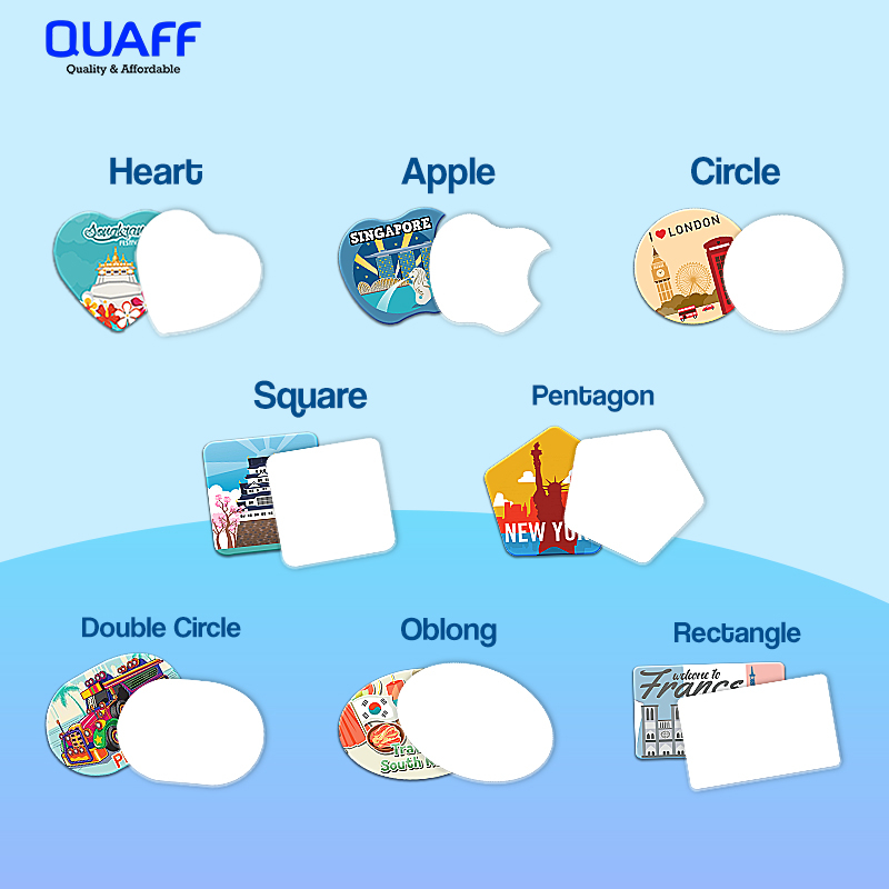 QUAFF Sublimation Pre Cut Ref Magnet (5 pcs per shape) | Shopee Philippines