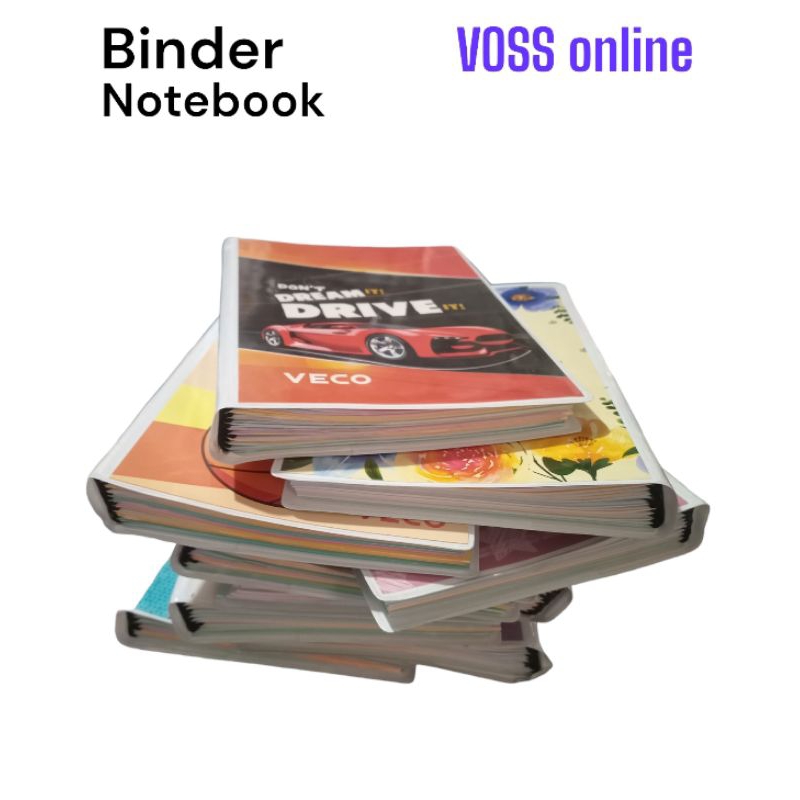 Veco A5 Garterized Binder Notebook,10 Divisions, Refillable | Shopee ...