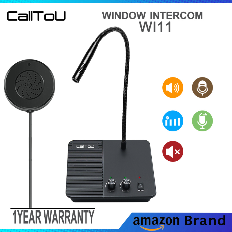 CallToU Wireless Intercom Speaker System Anti-Interference Dual Way For ...