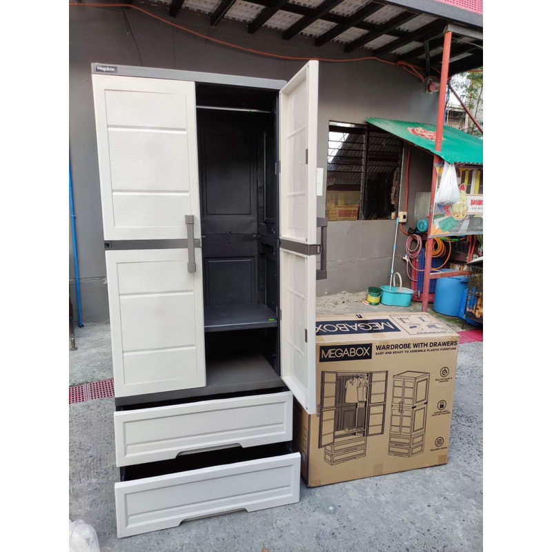MEGABOX CABINET HANGER WITH DRAWERS (one closet per checkout please its ...