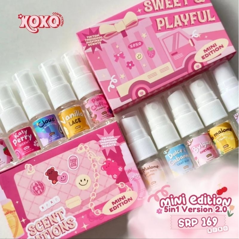 Xoxo Cosmetics PH Mini Edition 5in1 Version 2.0 Spray Version | Shopee ...