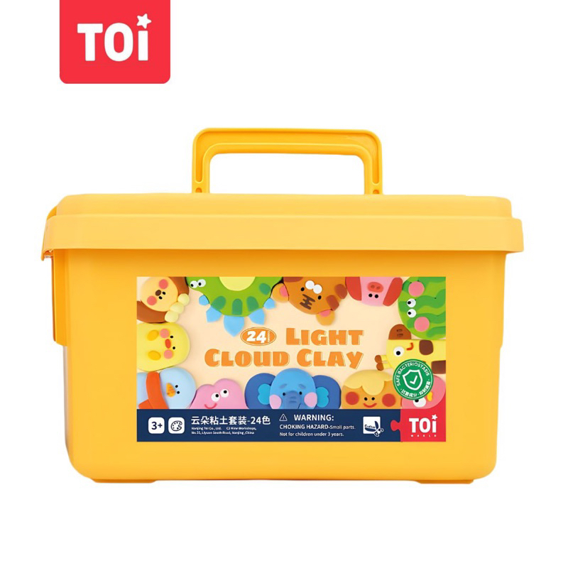 Toi Light Cloud Clay Play Soft Play Dough non toxic for kids - Blue ...