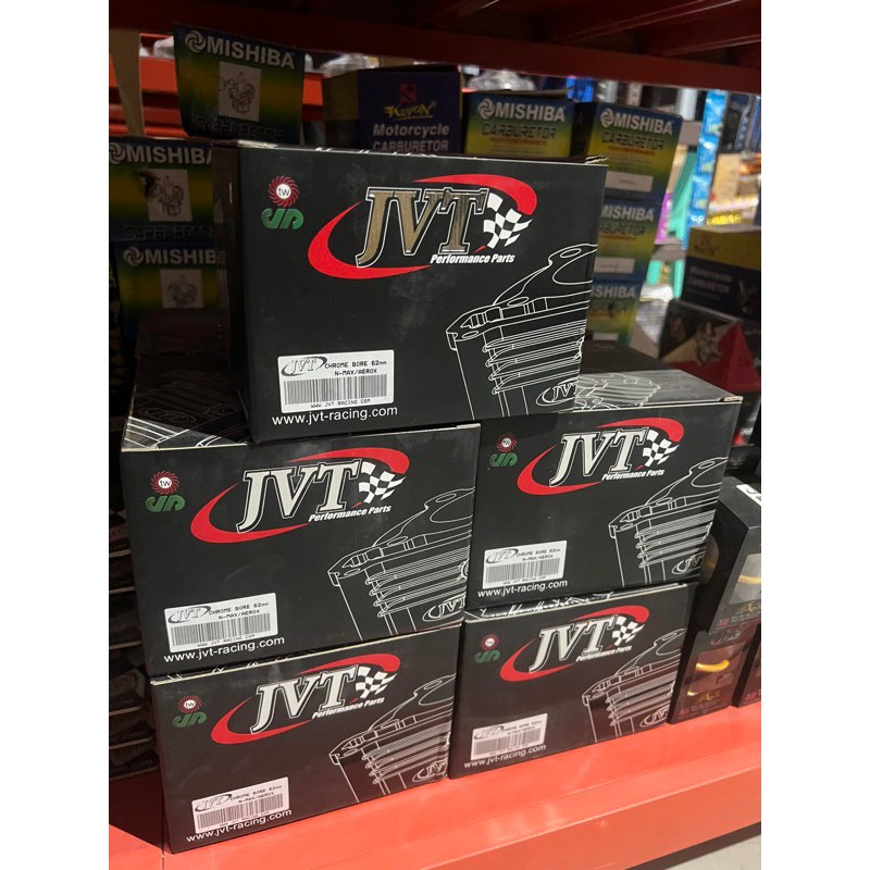 JVT Cylinder Block Set Chrome bore For Nmax Aerox 62mm | Shopee Philippines