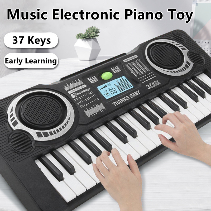 Kids 37 Key Electrick Piano Playing & Music Two Mode Educational ...