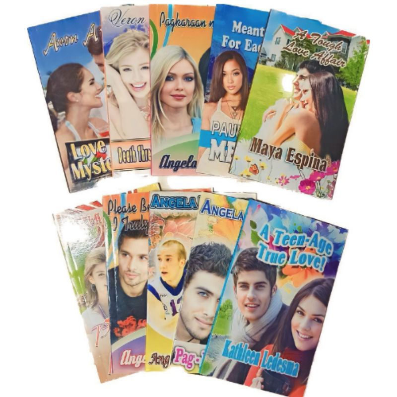 10 pcs for 330 Pocketbooks Ordinary Brand New Tagalog Romance Glossy ...
