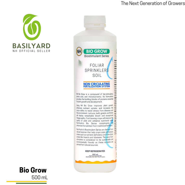 Bio Grow for Hydroponics | Bio Stimulant Series | 500 mL | Shopee ...