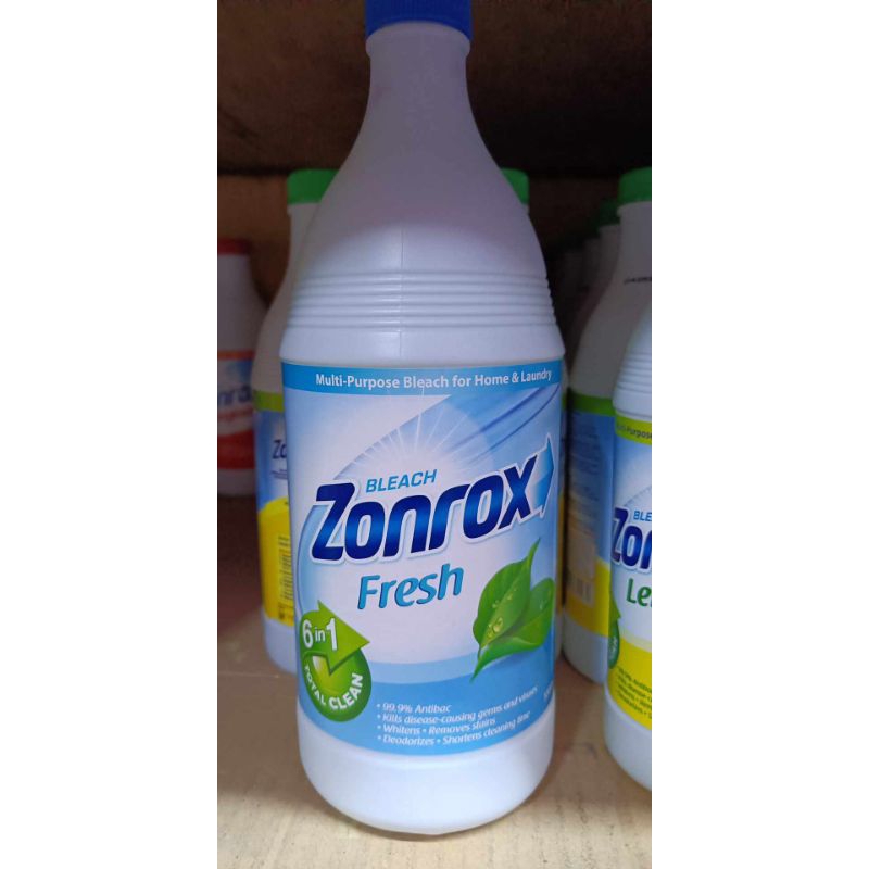 Buy 3 Bottles Zonrox Fresh 1000ml | Shopee Philippines