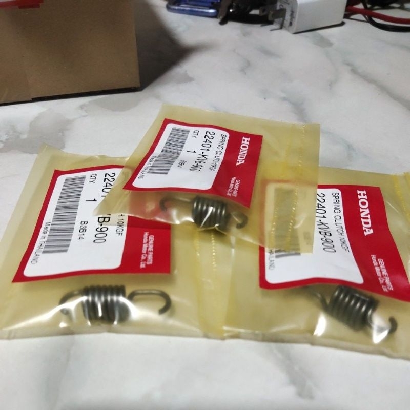 Honda stock clutch spring(1set 3pcs) for Honda beat/click/PCX | Shopee ...