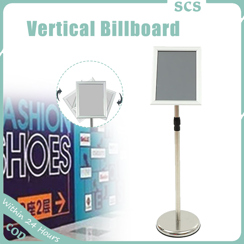Adjustable Poster Sign Stand Aluminum Floor Sign Stands,for Business ...