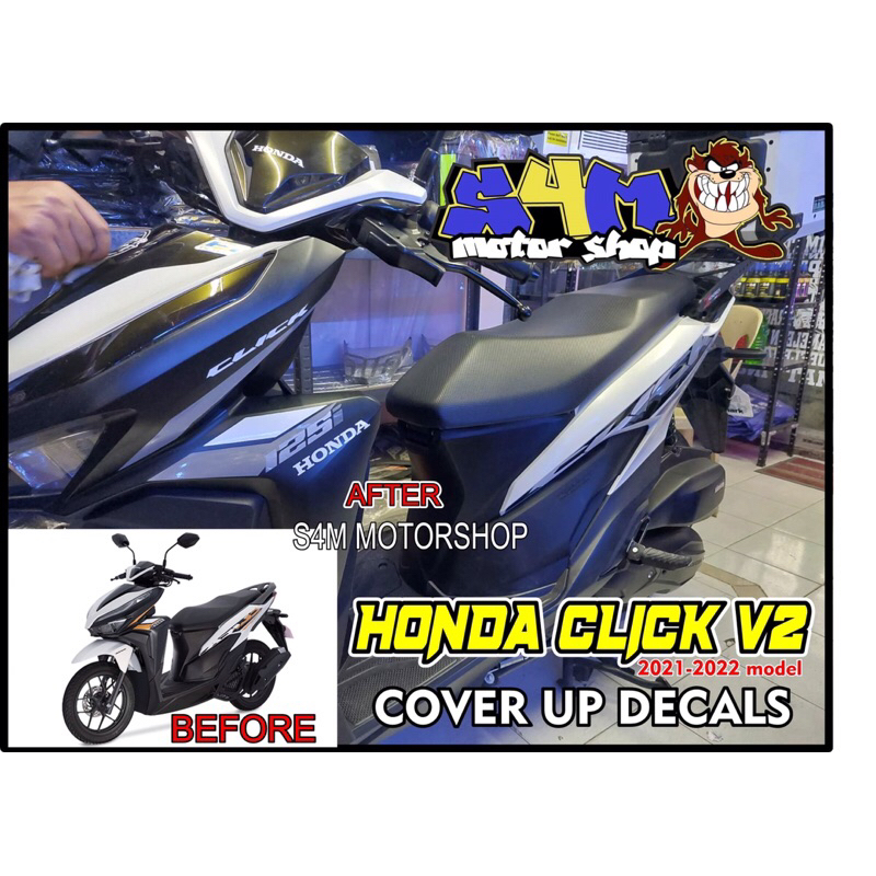 Honda Click V2 Cover up/ Pantakip Sticker (2021-2022 Model only ...