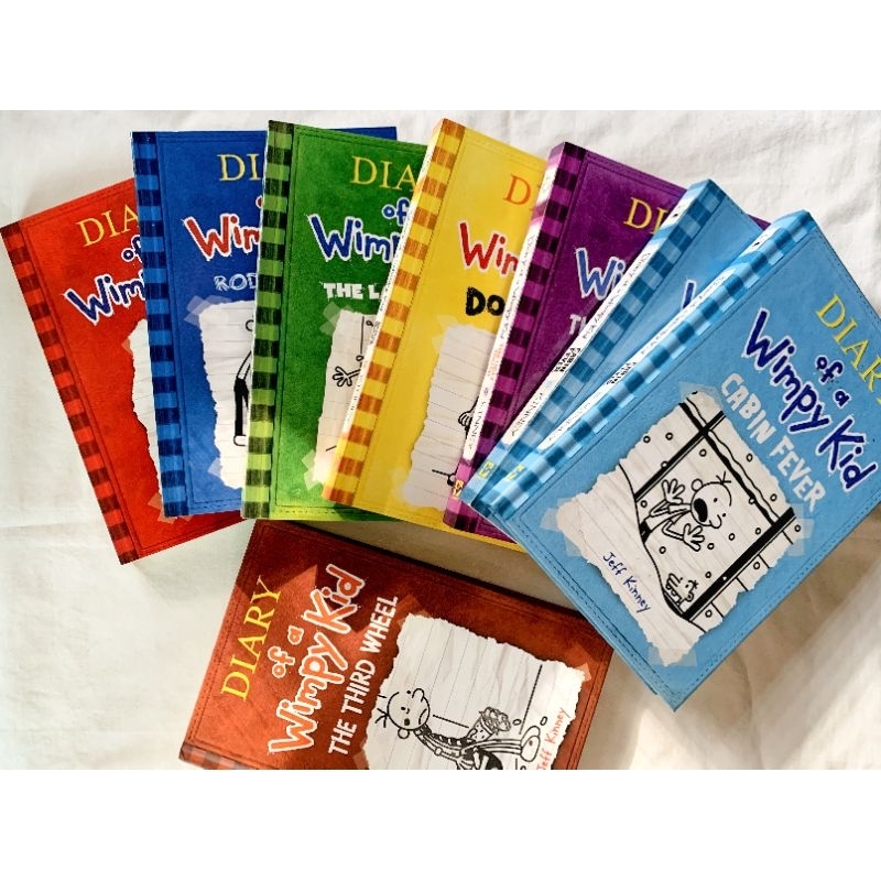 Diary of A Wimpy Kid Bundle of 8 Books | Shopee Philippines