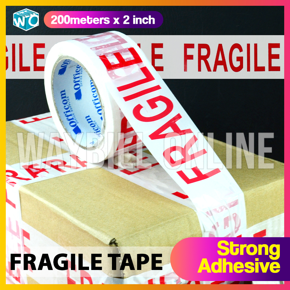 Fragile Tape White 200 Meters x 2 Inch Cheapest Price Packaging Tape ...