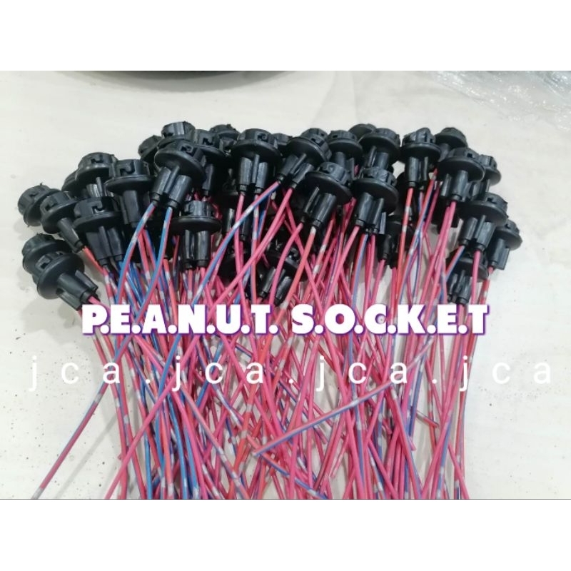 PEANUT BULB SOCKET WITH JAPAN WIRE INSTALLED | Shopee Philippines