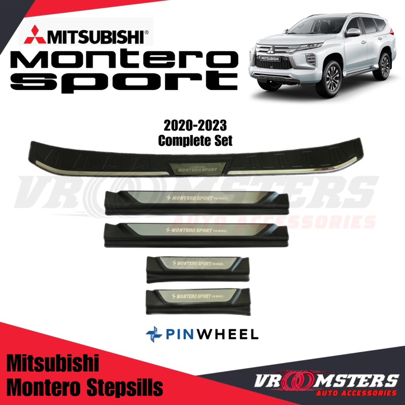 Mitsubishi Montero Sports 2016-2025 Stepsills Set #Vroomsters | Shopee ...