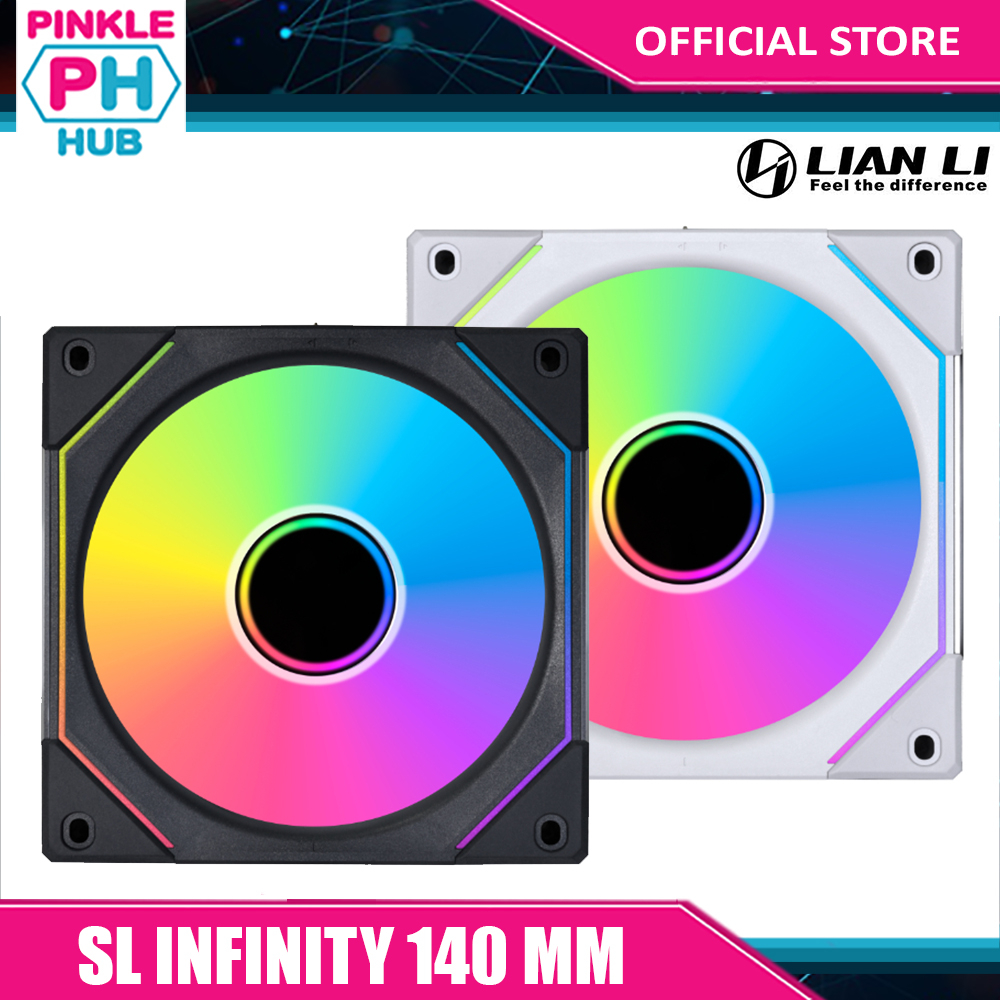 Pinklehub | Lian Li SL Infinity 140 Single Pack Infinity Mirror ARGB ...