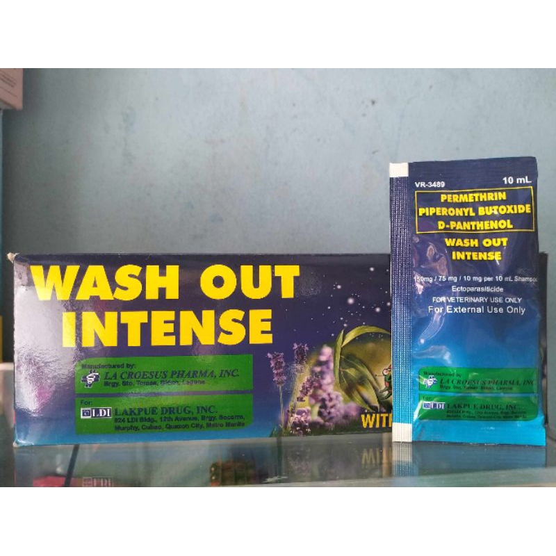 Wash Out Intense Animal Shampoo 10ml sachet | Shopee Philippines