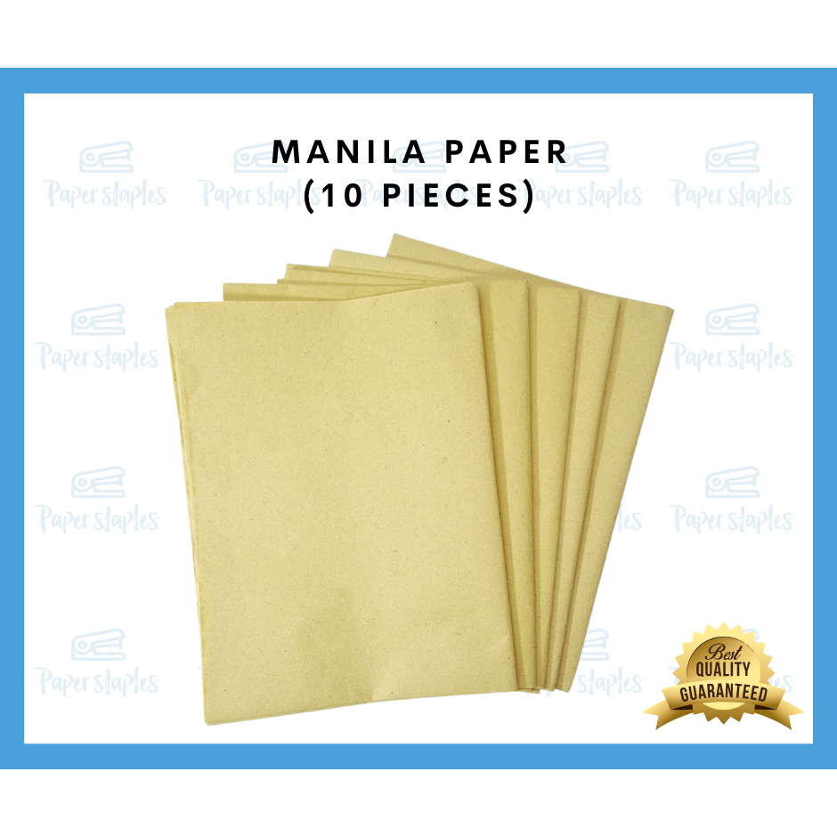 Manila Paper (10 pcs) | Shopee Philippines