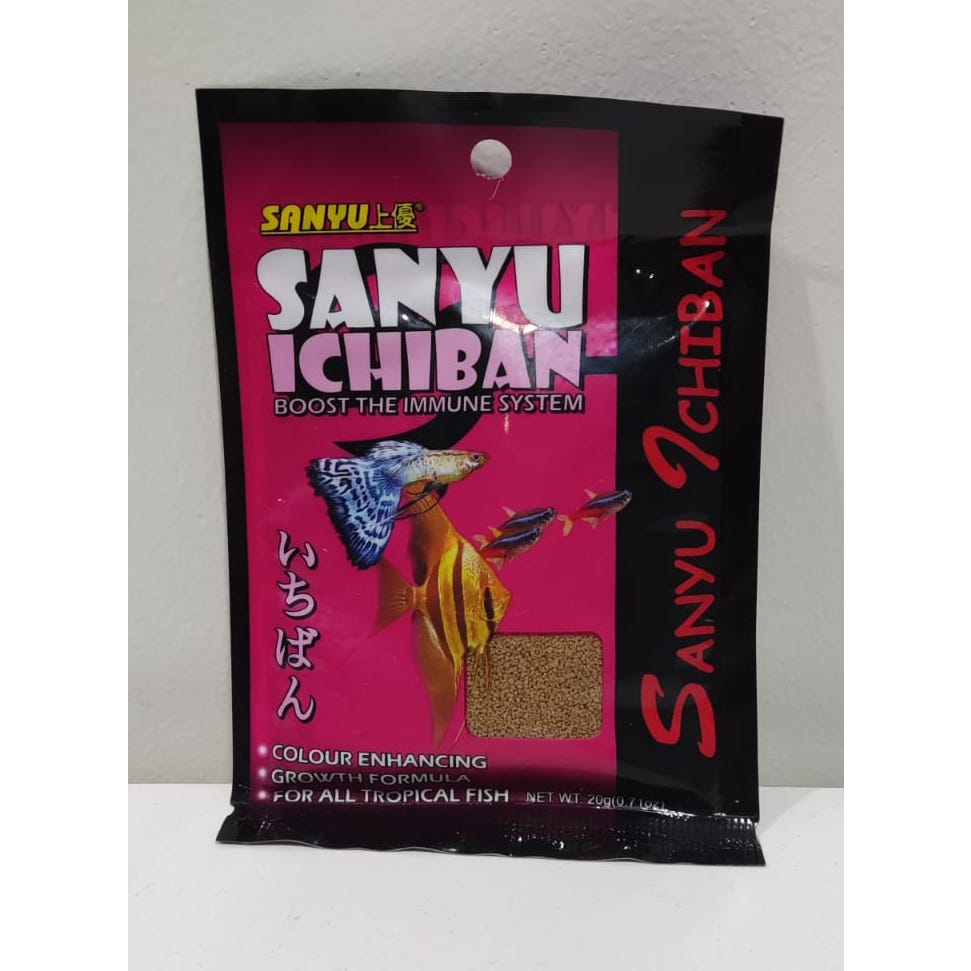 Sanyu Ichiban 20g Fish Food | Shopee Philippines