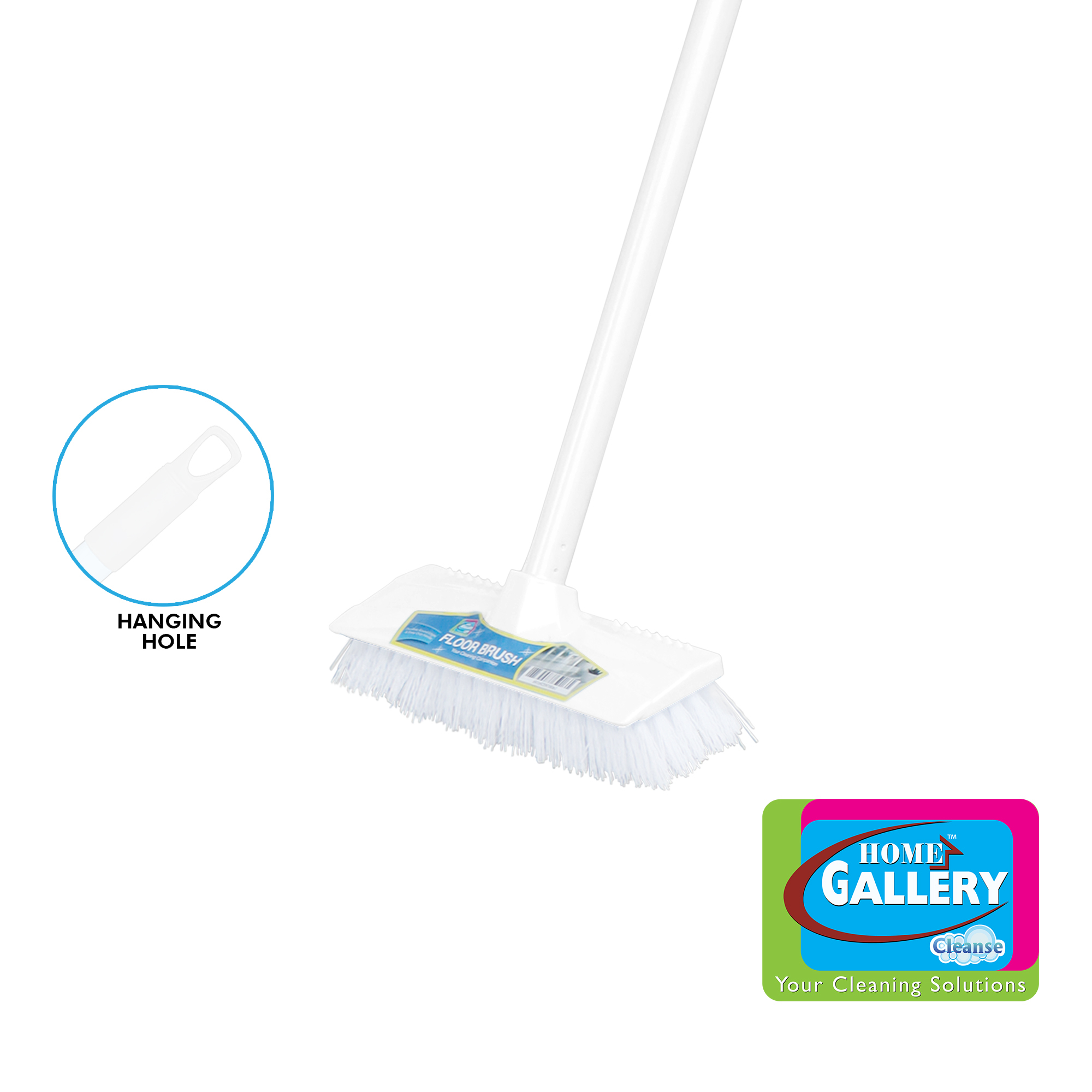 Home Gallery Floor Brush With Stick, Durable Bristles | Shopee Philippines