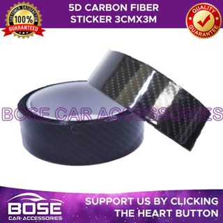 Carbon Fiber Sticker 5D for Car Motorcycle Auto Decals Wrap Sticker ...