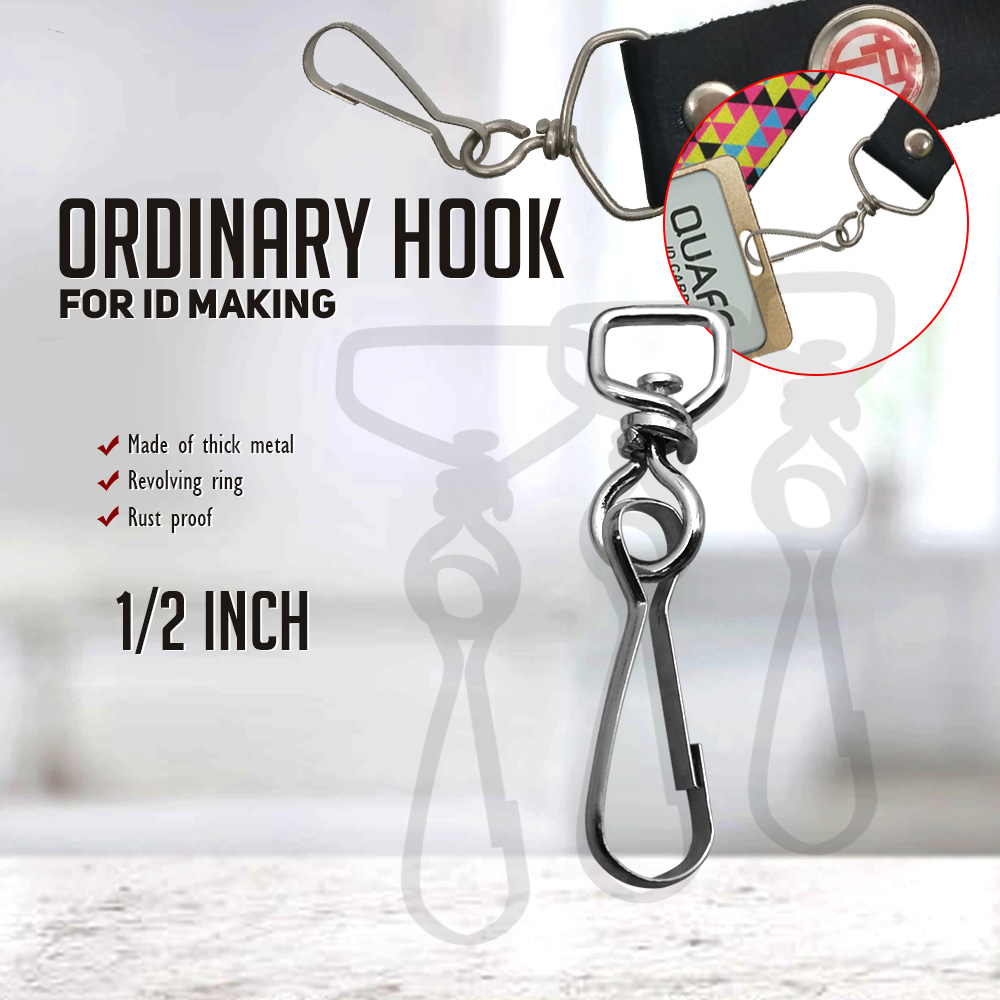 Ordinary ID Hook for Lanyard Making (100pcs) | Shopee Philippines