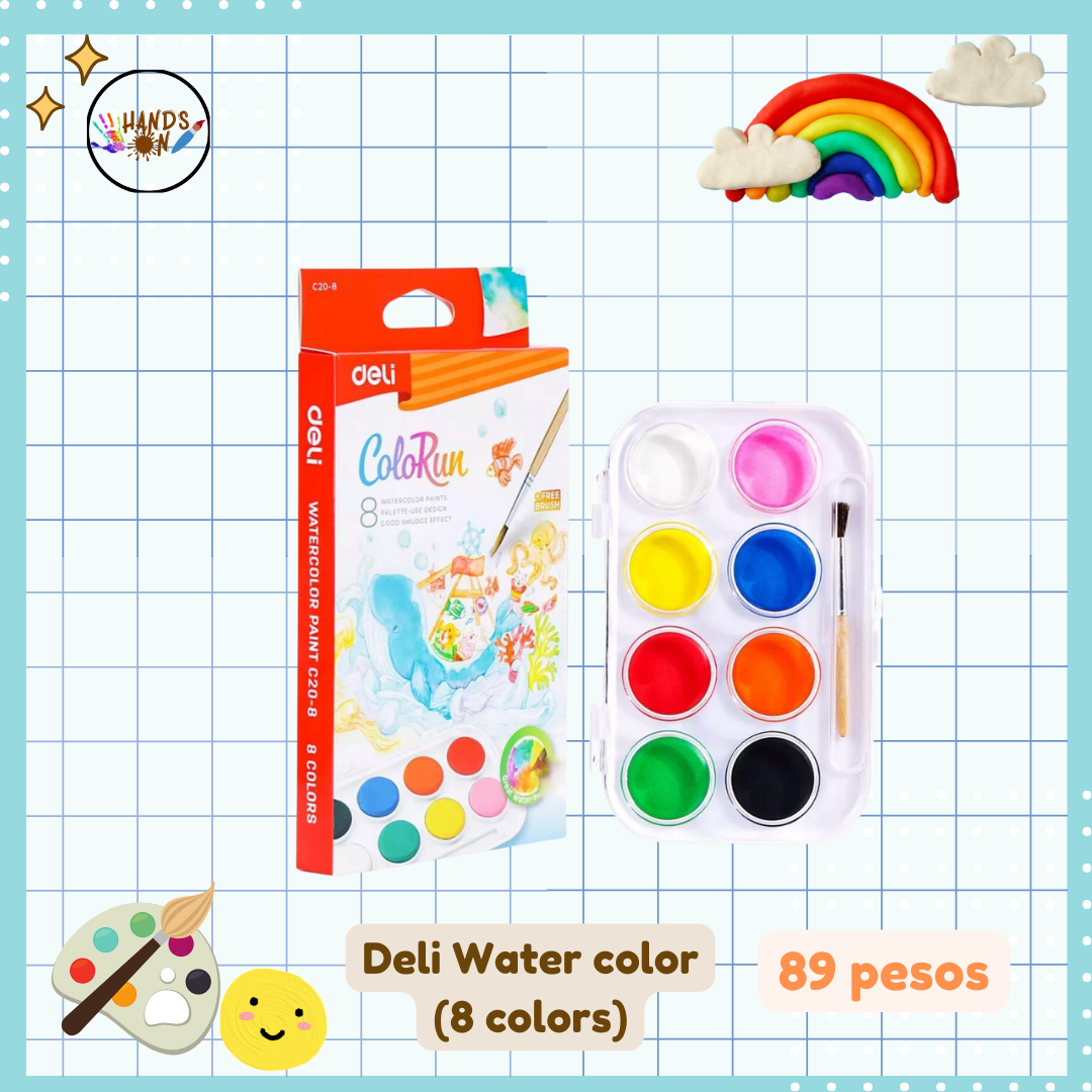 Hands On Deli water color (8 color) | Shopee Philippines