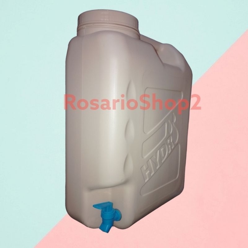 AESTHETIC Water Container 20 Liters/ 5 Gallon Cream Biege Slim Jug for ...