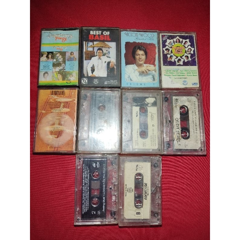 Vintage Cassette Tapes Assorted Music | Shopee Philippines