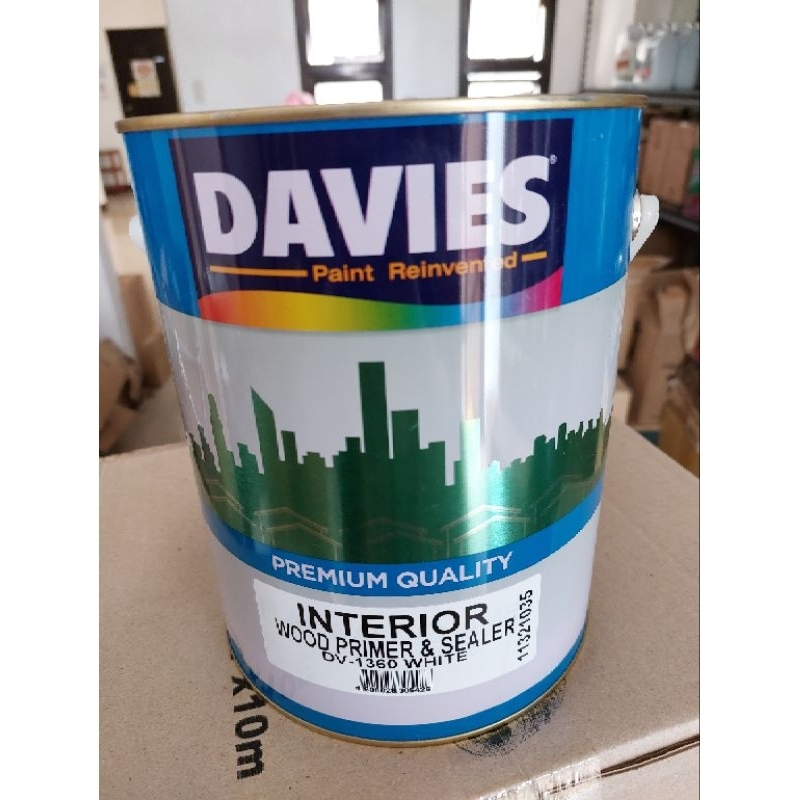 Davies DV1360 Wood Primer & Sealer Gallon | Shopee Philippines