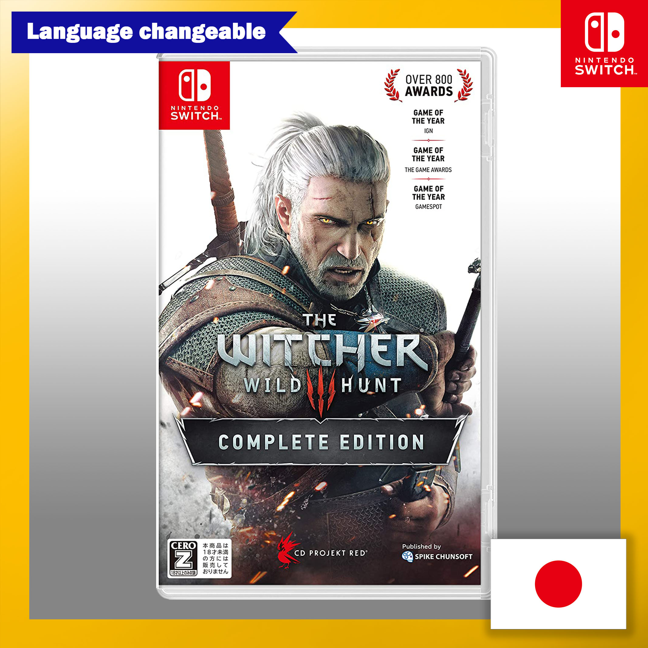 The Witcher 3 Wild Hunt Complete Edition -Switch [CERO rating "Z ...