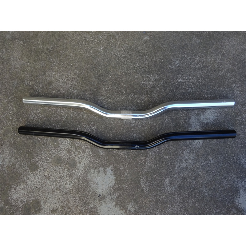 Alloy Standard Long Riser Bar 25.4 Clamping Silver Black Jrspeed ...