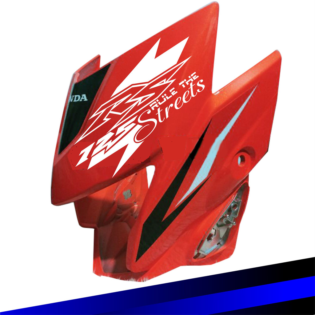RS 125 carb/fi rule the streets signature sticker decals cut-out high ...