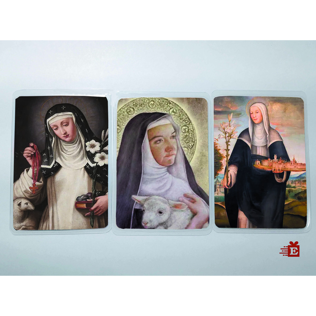 Emmanuel Gift/s for You - ST. AGNES OF MONTEPULCIANO LAMINATE PRAYER ...