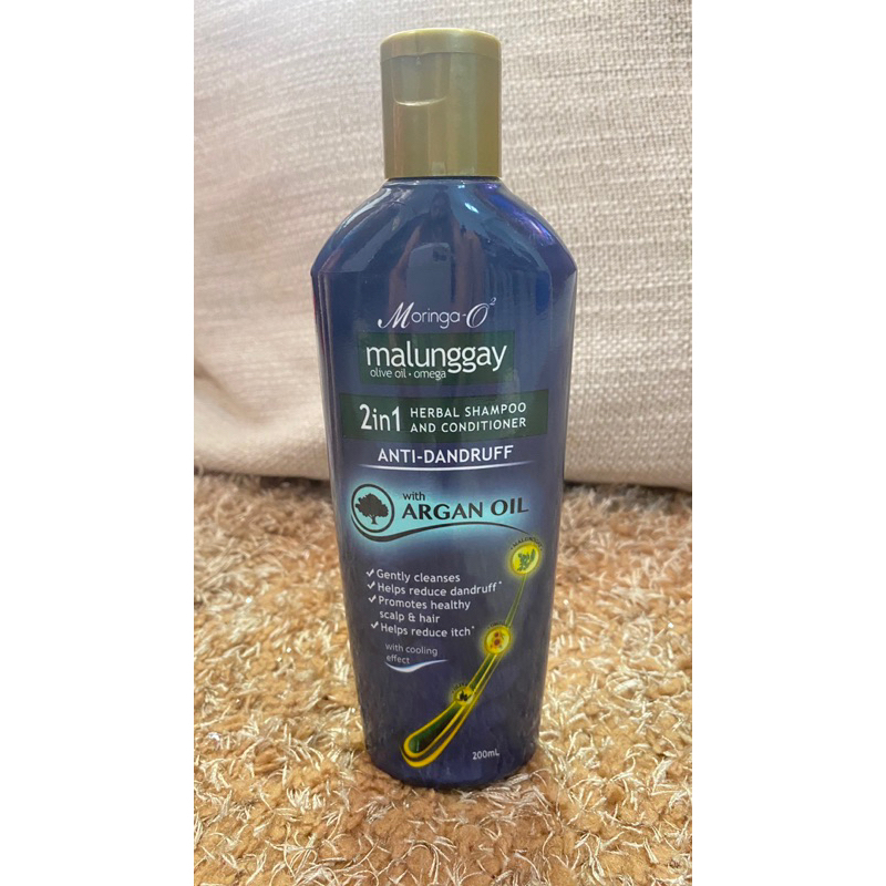 MORINGA-O MAlUNGGAY 2in1 HERBAL SHAMPOO AND CONDITIONER ANTI-DANDRUFF ...