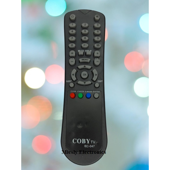 Coby RC-047 CRT TV Remote Control | Shopee Philippines