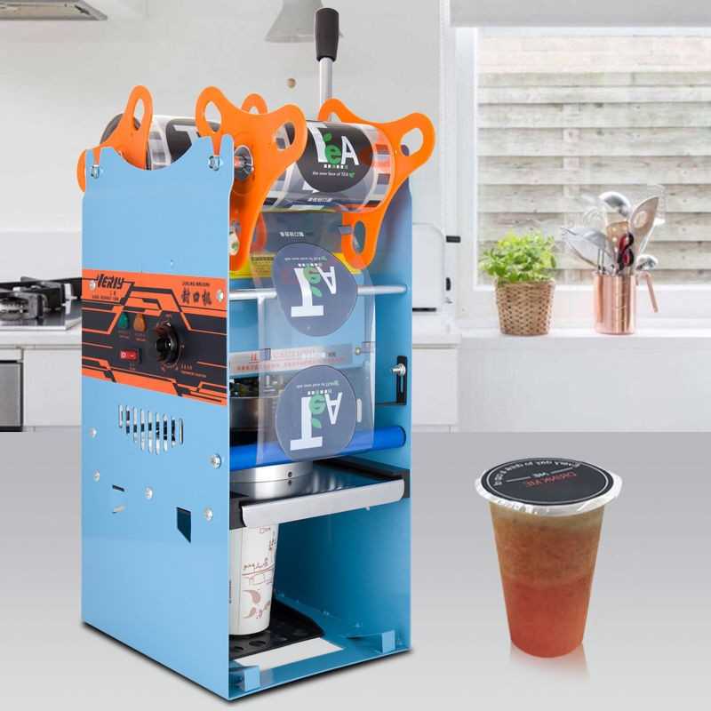 Heavy Duty With Counter Manual Cup Sealer Cup Sealing Machine Coffee ...