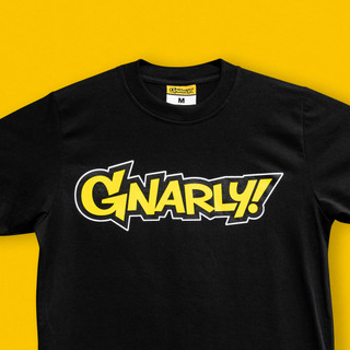 Gnarly! Grim Wordmark Tee | Shopee Philippines