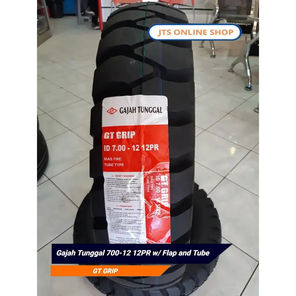 700-12 12PR Gajah Tunggal TIRE ONLY | Shopee Philippines
