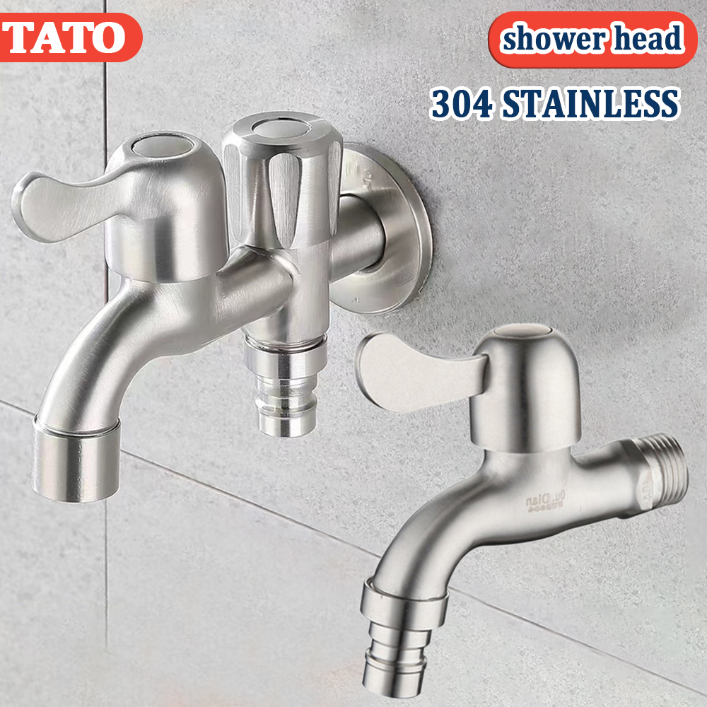 Two Way Faucet 304 Stainless Steel Dual Function Tap Faucet Bathroom ...