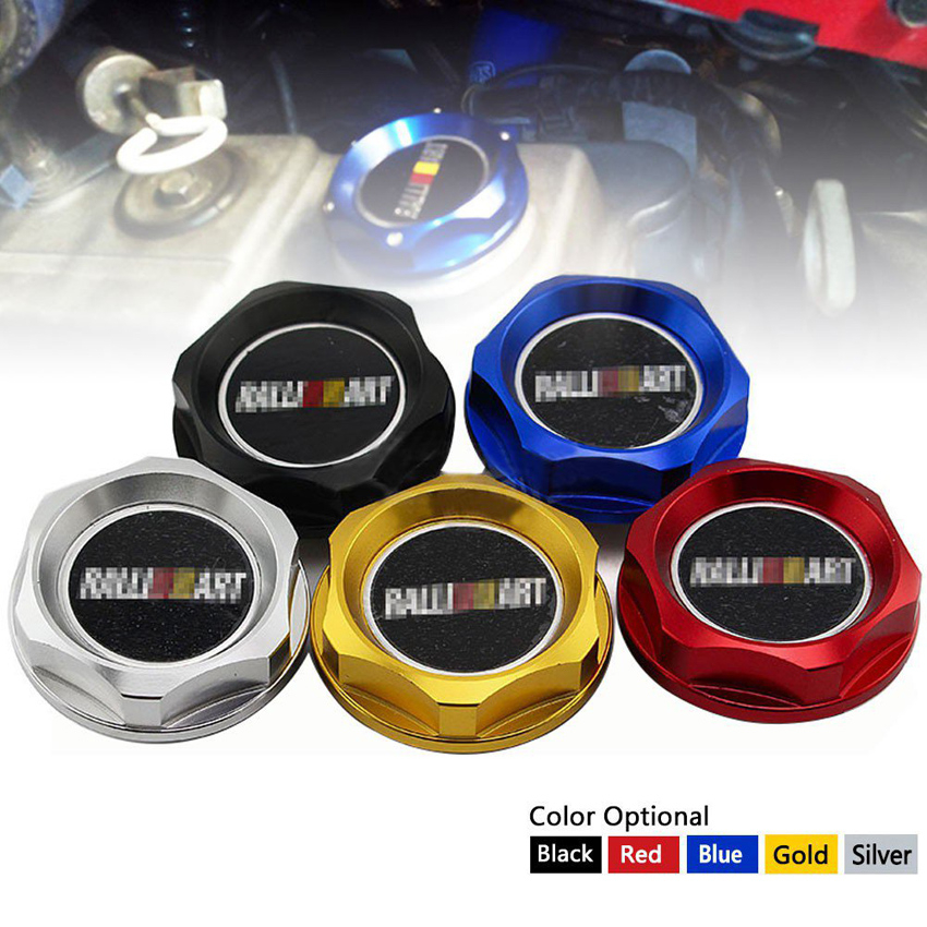 Aluminum Engine Oil Filler Cap Oil Tank Cover for Honda Toyota Ralliart ...