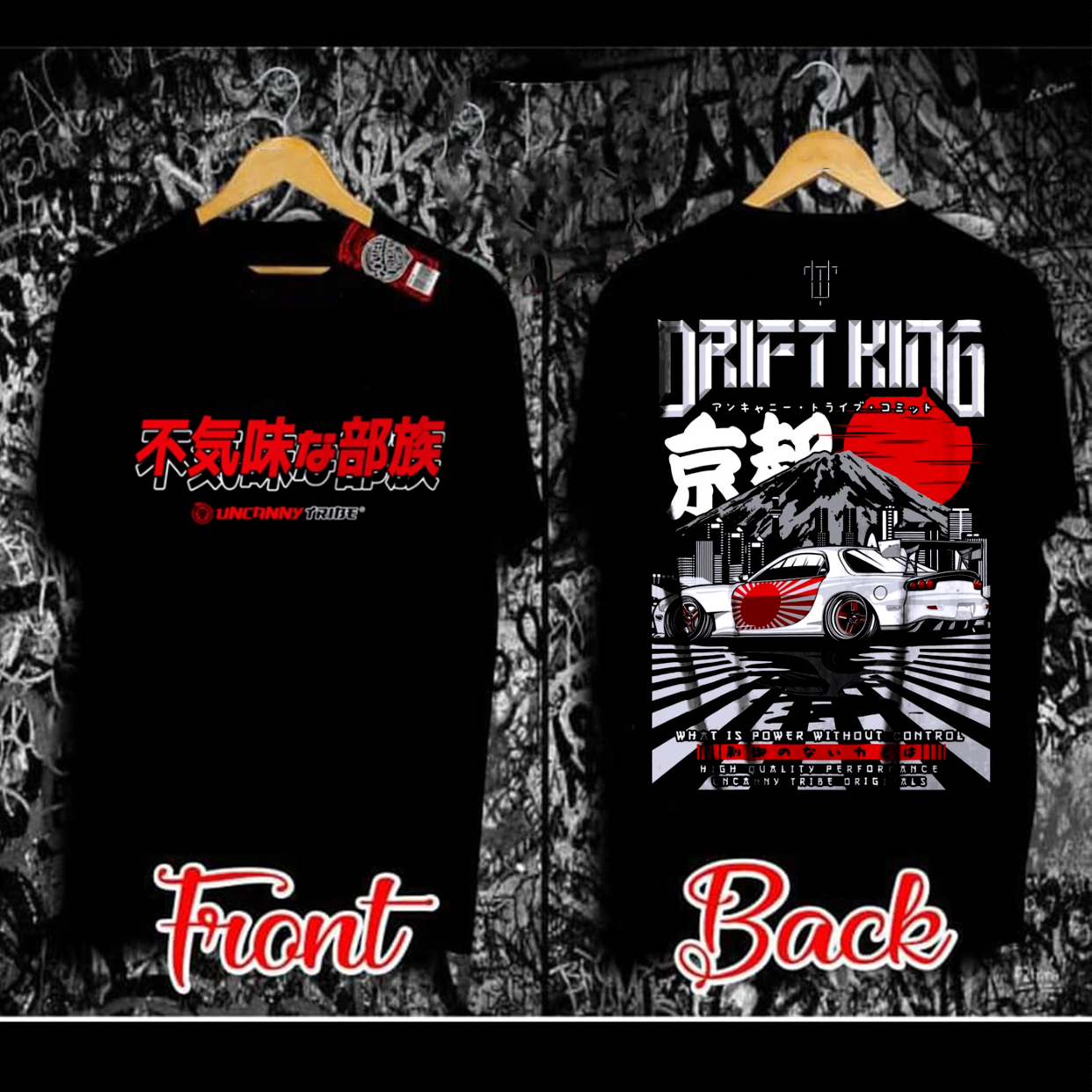 Premium Oversized Tops Drift King Unisex White Oversized Fashion T ...