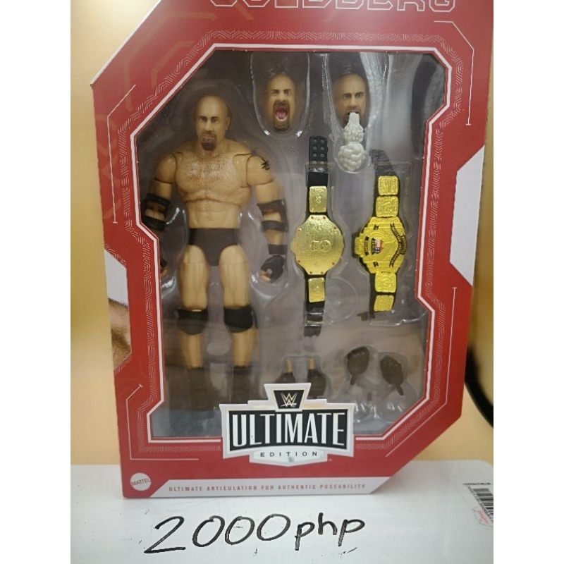 Mattel wwe ultimate edition goldberg | Shopee Philippines