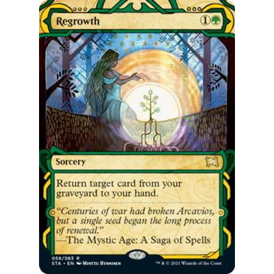Regrowth Rare Strixhaven School of Mages Magic the Gathering TCG ...
