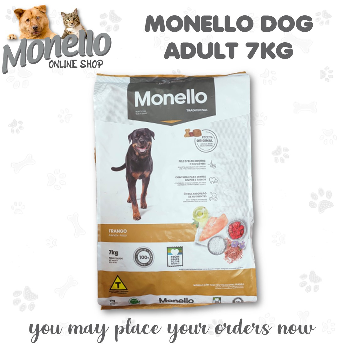 Monello Dog Adult Special Premium Traditional 7kg | Shopee Philippines